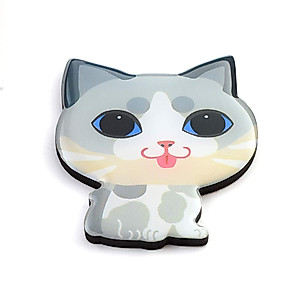 Cute Cartoon Cat Fridge Magnets - 6 PCS Refrigerator Magnets Set Office Magnets Calendar Magnets Whiteboard Magnets Christmas Magnets Decorative Magnets