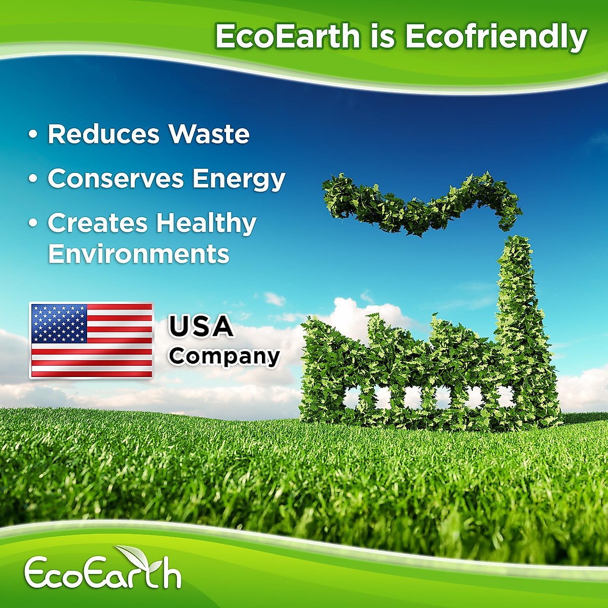 EcoEarth Name Tag Magnets (10 Badge Holder Magnets, 1.75 x 0.5 inches), Name Tag Magnet Backs w/ 3 Extra-Strong Neodymium Magnets for ID Badge Holders