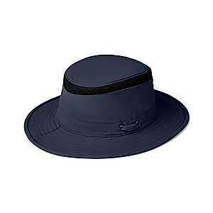 Tilley Standard LTM5 Airflo Medium Brim Recycled, Midnight Navy, 7 1/4