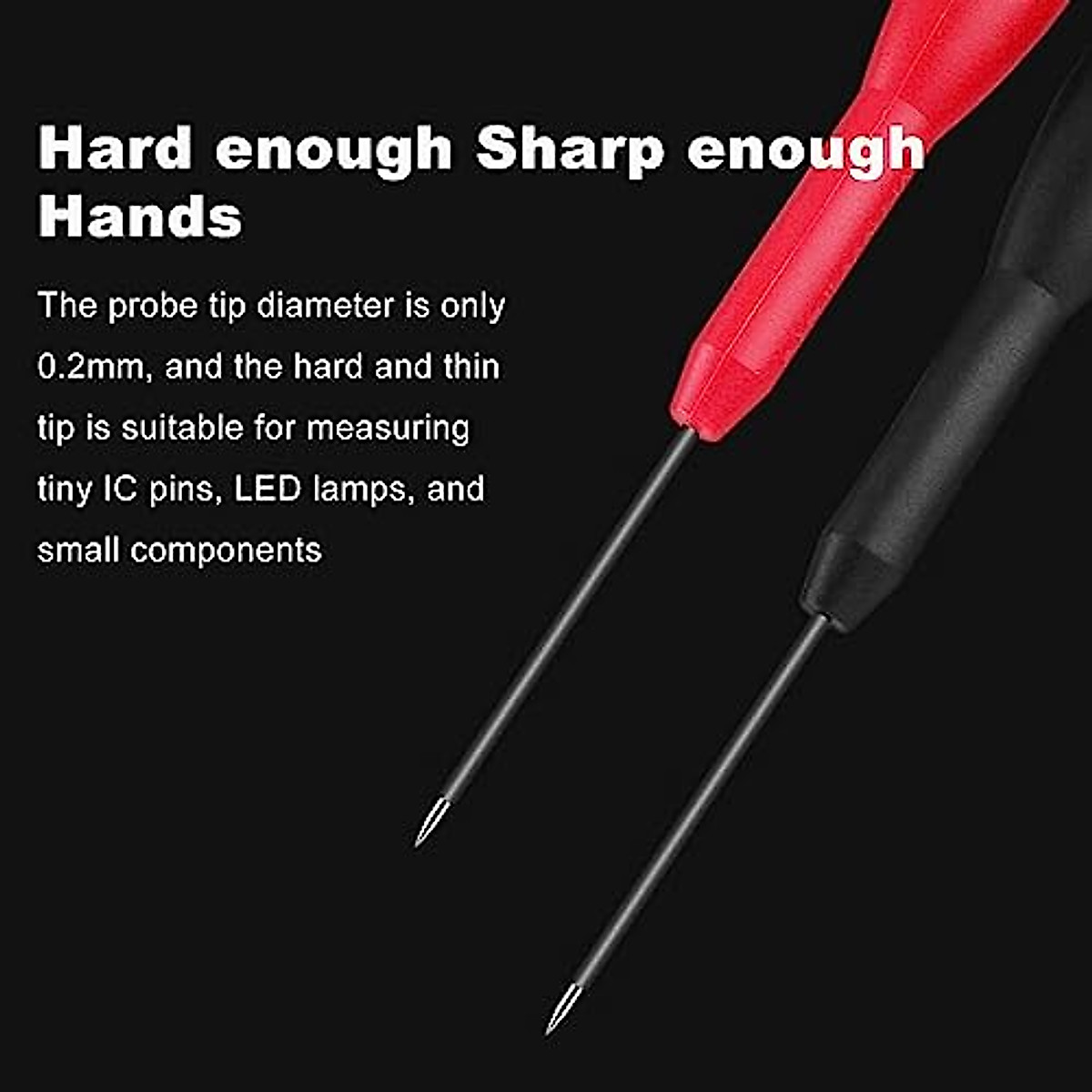 ZIBOO TP88A Piercing Needle Non-destructive Test Probe Use for Digital Multimeter Test Leads