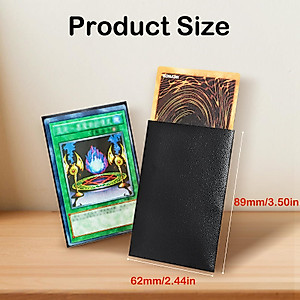 1000 Counts Card Sleeves for Trading Cards, FOTEEMO Yu-gi-oh Card Sleeve Japanese Small Card Sleeves Card Protector Sleeves Protect Your Japanese Sized Trading Cards Never Tear (62 * 89mm)