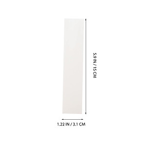 Healifty Chop Sticks 100Pcs Chopsticks Paper Bags Disposable Chopsticks Sleeves Chopsticks Cover Cutlery Packing Bags for Home Restaurant 31×150mm Chopsticks Reusable