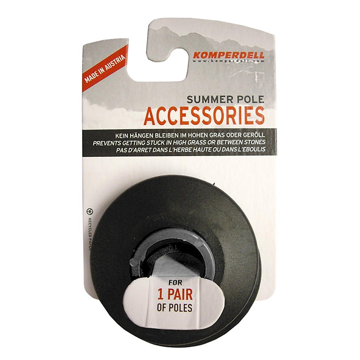 Komperdell ICE Slope Basket Summer for Trekking Pole (Pair)