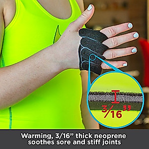 BraceAbility Ulnar Deviation & Drift Hand Splint | MCP Knuckle Joint Support Brace for Rheumatoid Arthritis & Tendonitis Pain Relief, Finger Straightener & Stretcher Glove - L (MED/LGE) Right