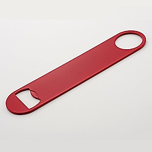 QLL 3 Pack 7" Heavy Duty Flat Bottle Opener, Pink