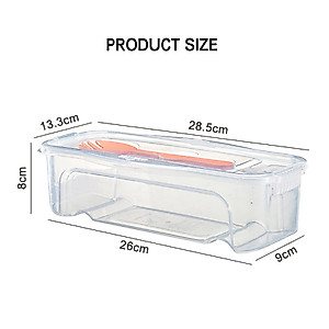 Microwave Pasta Cooker with Strainer Heat Resistant Pasta Steamer with Lid Spaghetti Noodle Cooking Box Kitchen Accessories