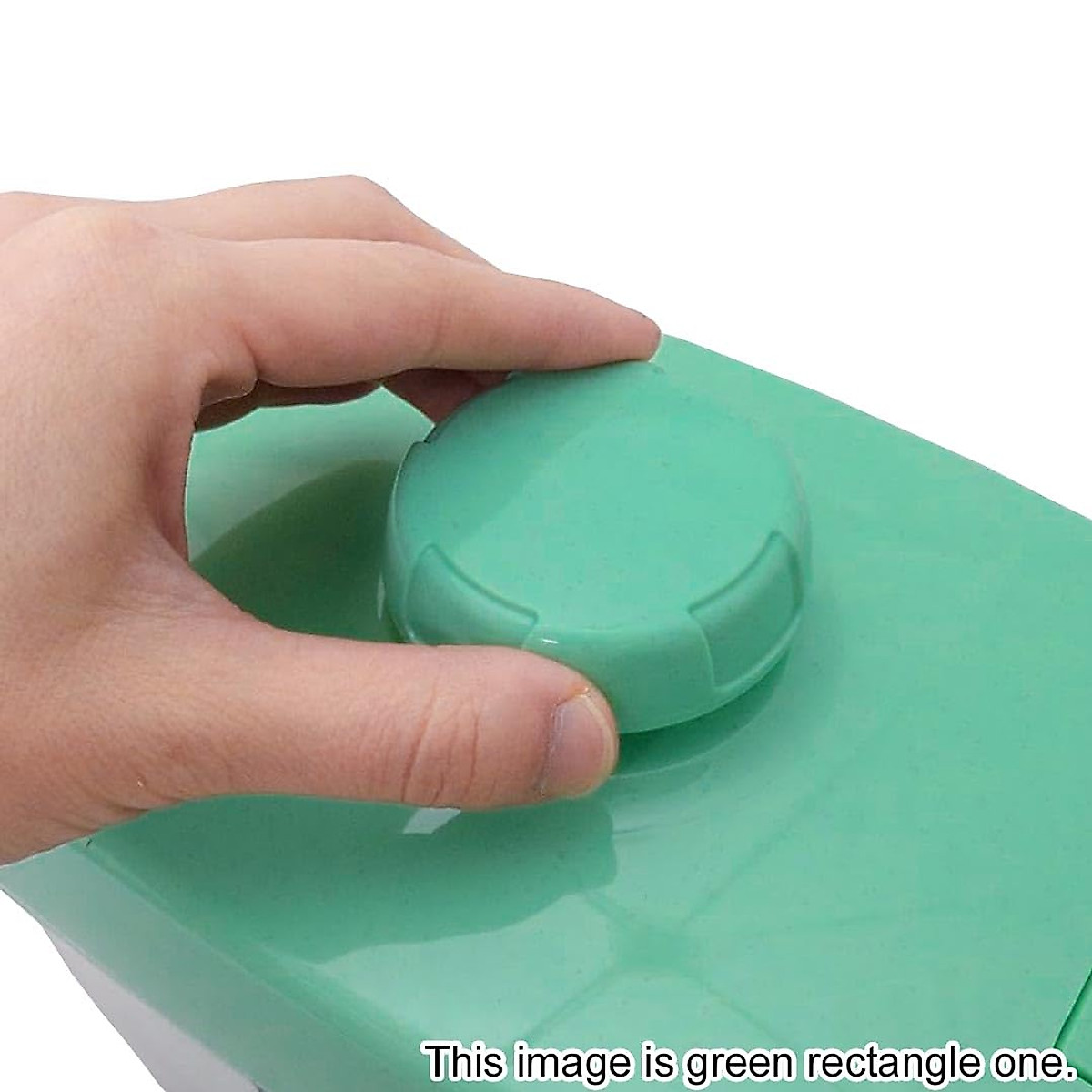 Instant Pickle Maker Vegetable Press Tsukemono Container Round Made in Japan BPA Free (Blue 0.8L)