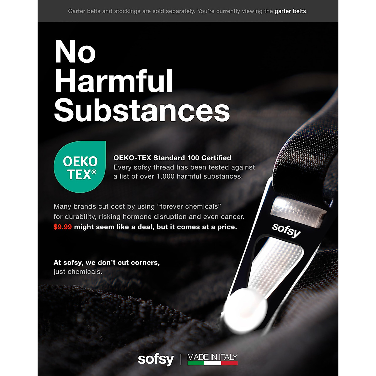 sofsy Adjustable Waist Garter Belt Women Plus Size | Retro Lace Black Lingerie with 4-Strap Metal Clips Stockings Set for Wedding - XL