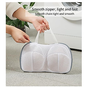 Large Laundry basket with lid Laundry basket Clothes Organizer with Handles and Lid Freestanding Foldable Hamper for clothes and blankets Storage organizer with Removable bag and Bra wash Bag