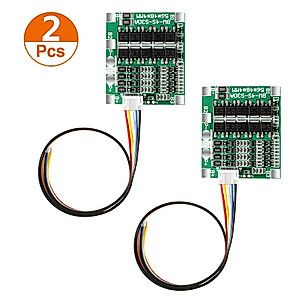Organizer 2pcs 4S 30A 14.8V Li-ion Lithium 18650 Battery BMS Packs PCB Protection Board Balance Integrated Circuits