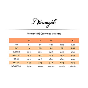 Dreamgirl Adult Cheerleader Costume, Womens Cheer Team USA Halloween Costume - Medium