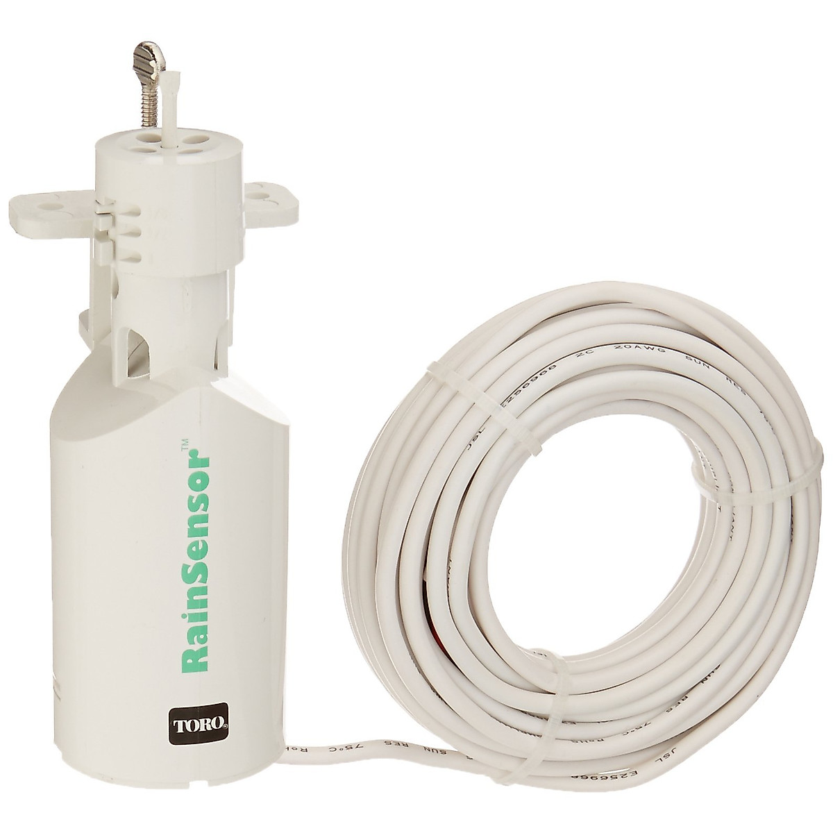 Toro 53769 Sprinkler System Wired Rain Sensor,White