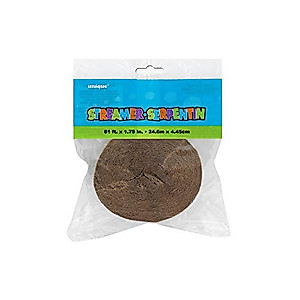 Unique Industries Crepe Paper Streamer, 81', Gold