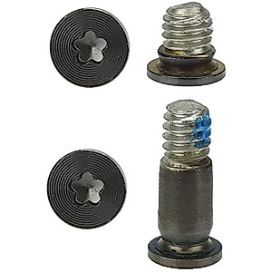 Willhom Bottom Case Screws (Pentalobe P5) 6 pcs Replacement for MacBook Pro 13" (2016-2017) A1706 (2018-2019) A1989 (Space Gray)