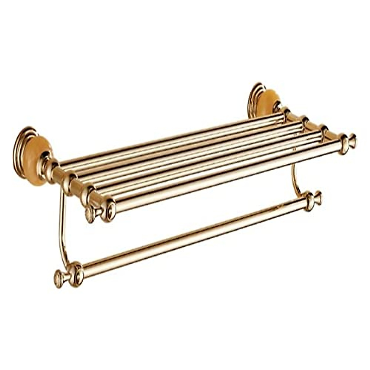 Towel BAR Rack European Styleen Hand Towel Holder,Bathroom Bathroom Rack,Perforated Bath Towel Rail,Towel Bar/Towel Rack/a (Color : Single Rod, Size : Christmas Reindeer -Style5)