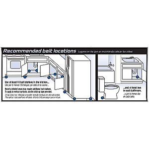Hot Shot MaxAttrax Roach Bait, 12 Child-Resistant Bait Stations