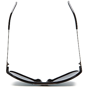 Carrera unisex adult Hot/S Sunglasses, Black and Palladium Frame/Grey Lens, 64 mm US