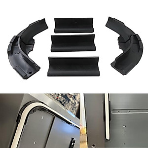 5Pcs 2024 Version Black Light Strip Mounting Bracket for Hue Play Gradient Lightstrip for Flat and Non Flat back of TV