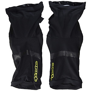 Alpinestars Men's Paragon Plus Knee Protector, Black Acid Yellow, Small