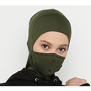 ISLAMIC, Muslim, Hijab, Ninja, INSTANT TURBAN COTTON LIGHT WEIGHT SLIP ON CAP (CREAM)