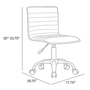 JTSQ White Designer Swivel Task Gaming Chair Office Chair Gaming Desk Computer Chair High Chair Home Office Desk Chairs Office Chairs Home Office Office Furniture Swivel Chair Computer Chairs