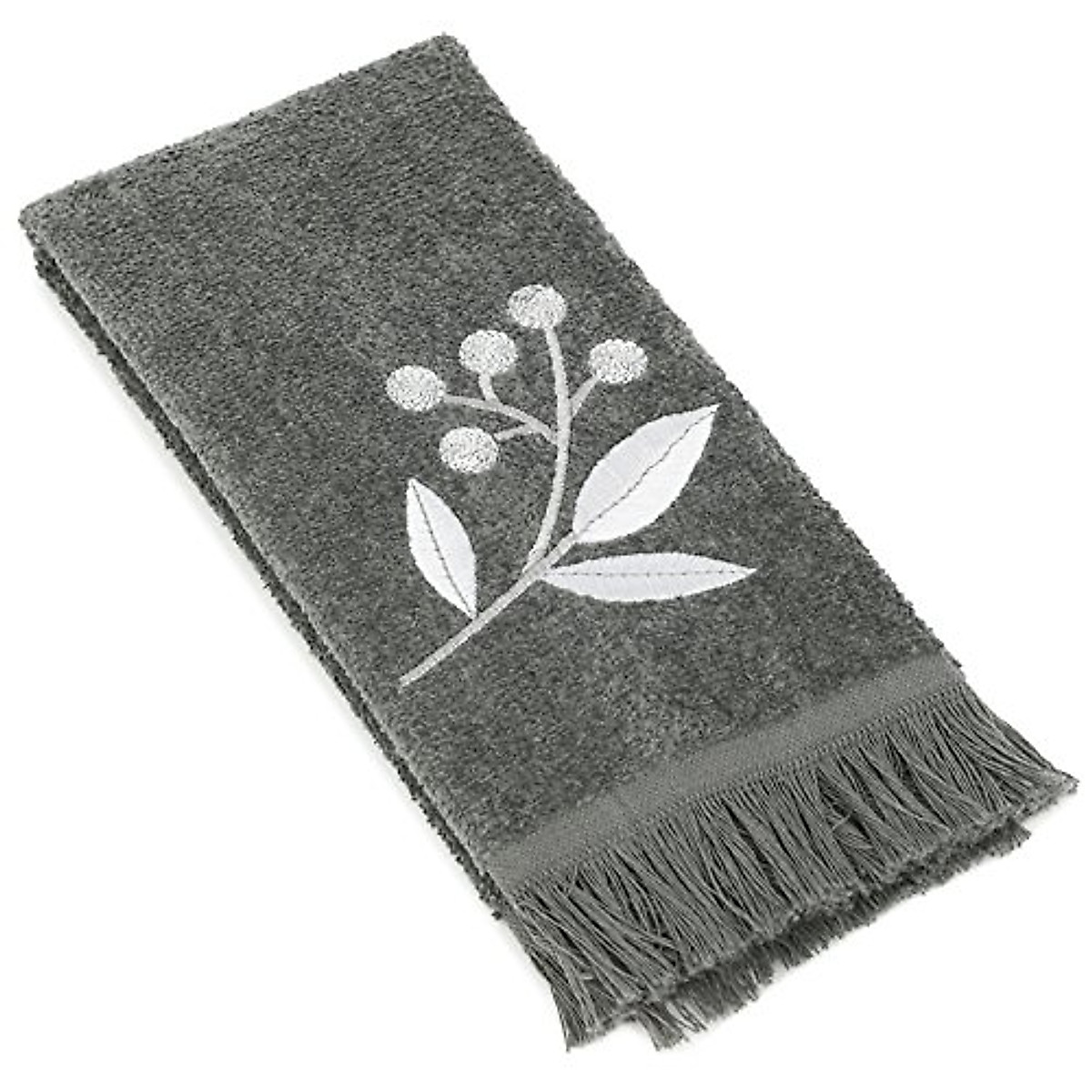 Avanti Linens Madison Fingertip Towel, Granite,19714GTE