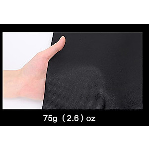 YLM1991 Upholstery Black Cambric Dust Cover Fabric Replacement 62" x 118"(Fire Retardant Dust Cover Fabric 3yds)