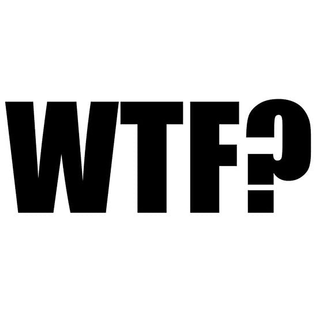 CafePress WTF? Mug Ceramic Coffee Mug, Tea Cup 11 oz