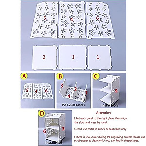 HIGOH Bedside Table Home Bedroom Bedside Cabinet lockers Shelf Drawer Wood Plastic Bedside Cabinet