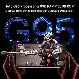 Rugged Smartphone OUKITEL WP17 Night Vision 64MP Triple Camera IP68 Waterproof NFC Phone,8GB+128GB 8300mAh Battery Android11 Dual 4G Global Bands Rugged Cell Phone,6.78‘’FHD+ Unlocked Mobile Phone