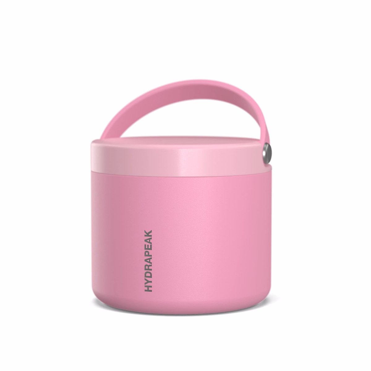 Hydrapeak 18oz Stainless Steel Vacuum Insulated Thermos Food Jar | Kids Thermos for Hot Food and Cold Food, Wide Mouth Leak-Proof Soup Thermos for Adults, 10 Hours Hot and 16 Hours Cold (Bubblegum)