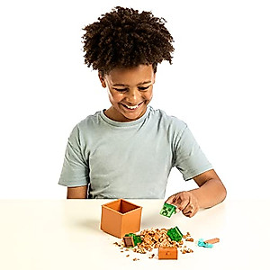 Treasure X Minecraft Sand & Sea. Overworld Minecraft Character. Mine, Discover & Craft with 10 Levels of Adventure & 12 Mine & Craft Characters to Collect. 2 Pack