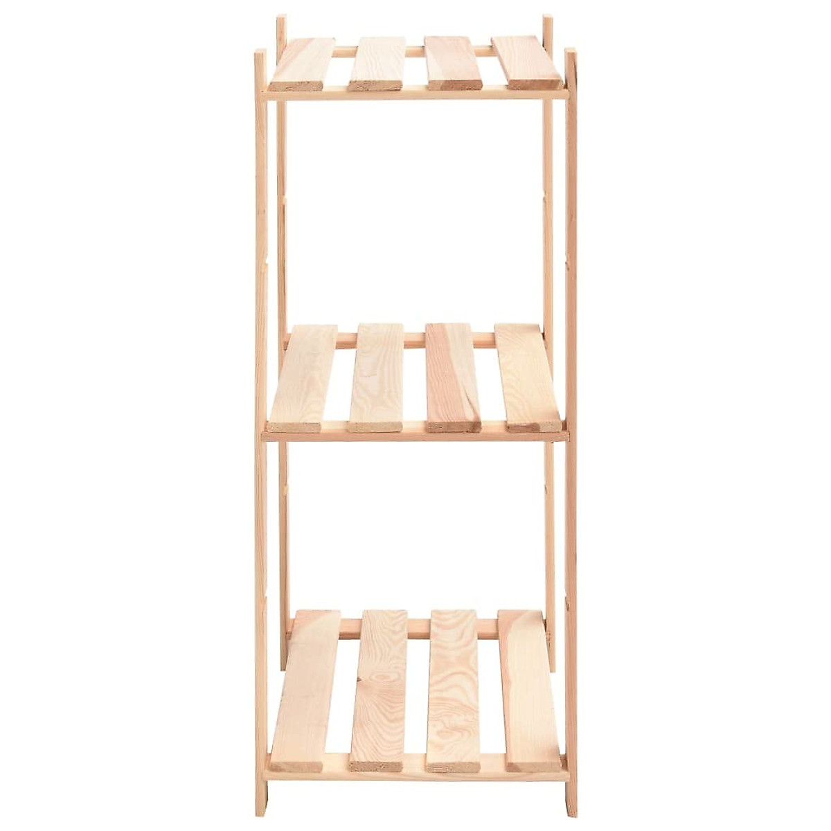 BIGBARLEY Shelving Unit, Storage Organizer for Home, Garage, Basement, Shed and Laundry Room, 5-Tier Storage Rack 66.9"x15"x66.9" Solid Pinewood 1102.3 lb