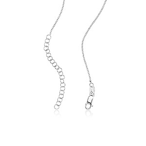 MyNameNecklace Personalized Custom Classic Name Necklace in Sterling Silver 925 or Gold Plating - Custom Jewelry for Her silver