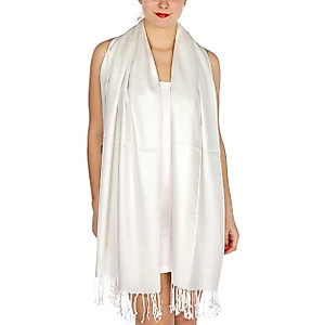 SERENITA Pashmina Shawls Wraps for Women. Dress Cover Up Formal. Cashmere Feel Wrap for Evening Dress.