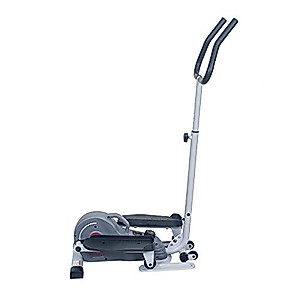 Sunny Health & Fitness Magnetic Standing Elliptical with Handlebars - SF-E3988, Grey