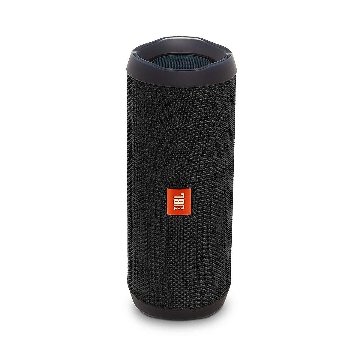 JBL Flip 4 Waterproof Portable Bluetooth Speaker (Black) (Renewed)