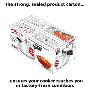 Hawkins Contura Pressure Cooker, 6-1/2-Litre New Shape