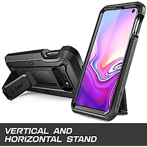 SUPCASE Unicorn Beetle Pro Series Designed for Samsung Galaxy S10e Case (2019 Release) Full-Body Dual Layer Rugged with Holster & Kickstand with Built-in Screen Protector (Royal Blue)