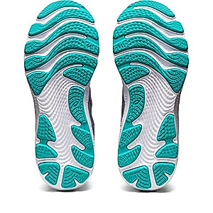 ASICS Women's Gel-Cumulus 24 Running Shoes, 8.5, Piedmont Grey/Lavender Glow