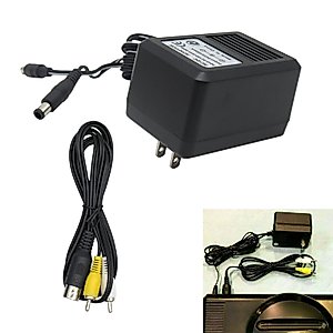 NGHTMRE High Performance for SEGA Genesis 1 AV Cable & AC Power Cord Bundle (Model: 1601)