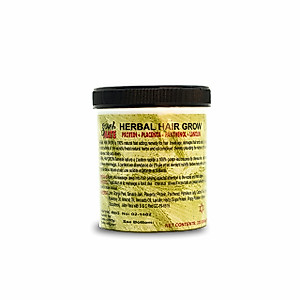 Soulmate African Herbal Hair Grow Cream 12.5 oz | Moisturizing Cream with Jojoba Oil for Smooth & Shiny Hair | Pure Remedy for Scalp Thinning, & Breakage | Natural Conditioner for All Hair Types