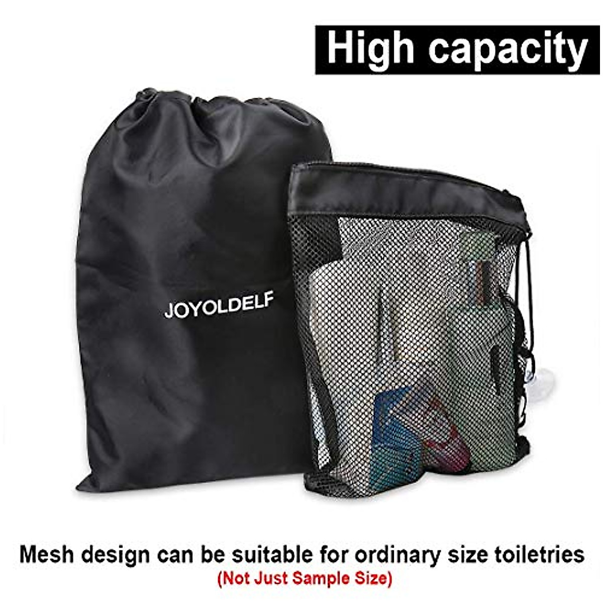 LEEFE Shower Bag Tote, Mesh Shower Caddy Portable Organizer