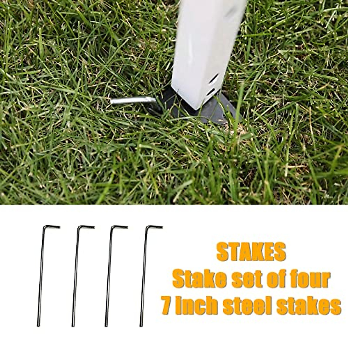 Sunnyglade 6x4 Ft Pop-Up Canopy Tent Outdoor Portable Instant Shelter Folding Canopy with Carry Bag