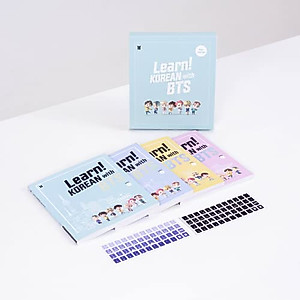 Learn Korean with BTS New Book Package (for Amazon) 1~4 : Korean Learning Book for Beginners/How to Learn Korean/colloquial Korean/Learn Korean for Beginners