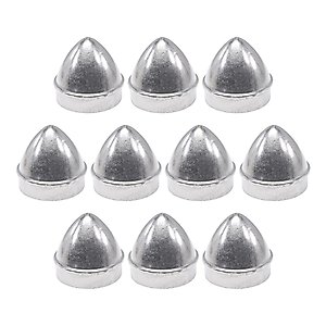 Chain Link Fence 1 5/8" External Acorn Post Caps | Die Cast Aluminum Caps | Chain Link Caps | (Pack of 10)