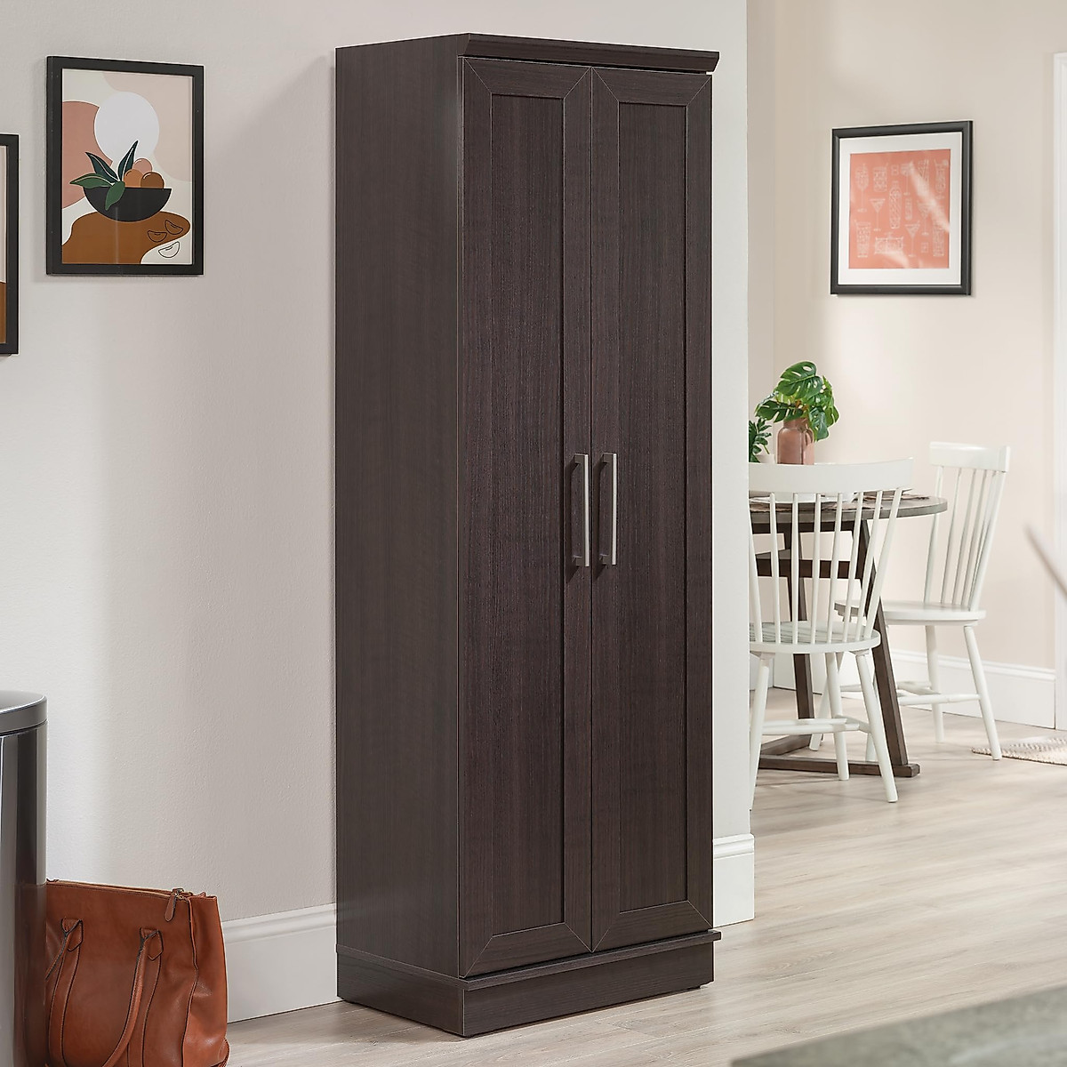 Sauder HomePlus Storage Cabinet, Dakota Oak finish