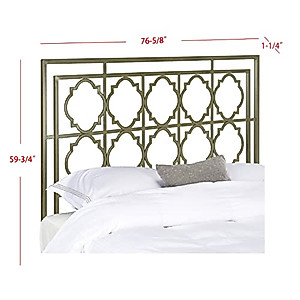 Safavieh Home Collection Silva French Silver Headboard (Queen)