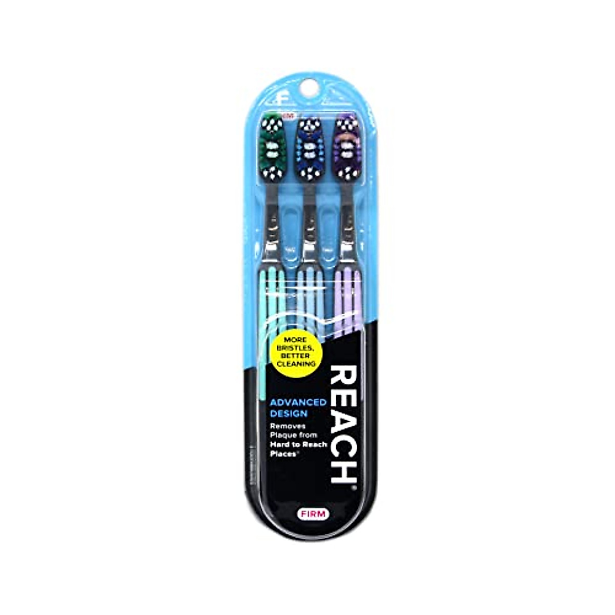 Reach Adv Toothbrush Firm Size 3ct