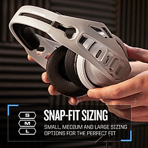 RIG 400HC Multiplatform Performance Gaming Headset with Removable Noise Canceling Microphone for Xbox Series X|S, Xbox One, PlayStation, PS4, PS5, Nintendo Switch, and PC - White